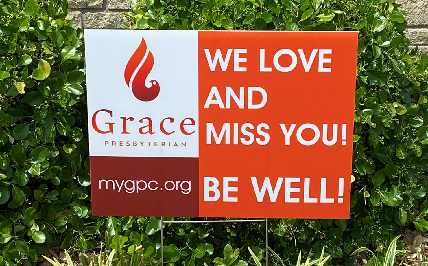 Grace Presbyterian Yard Signs - Grace Presbyterian Church